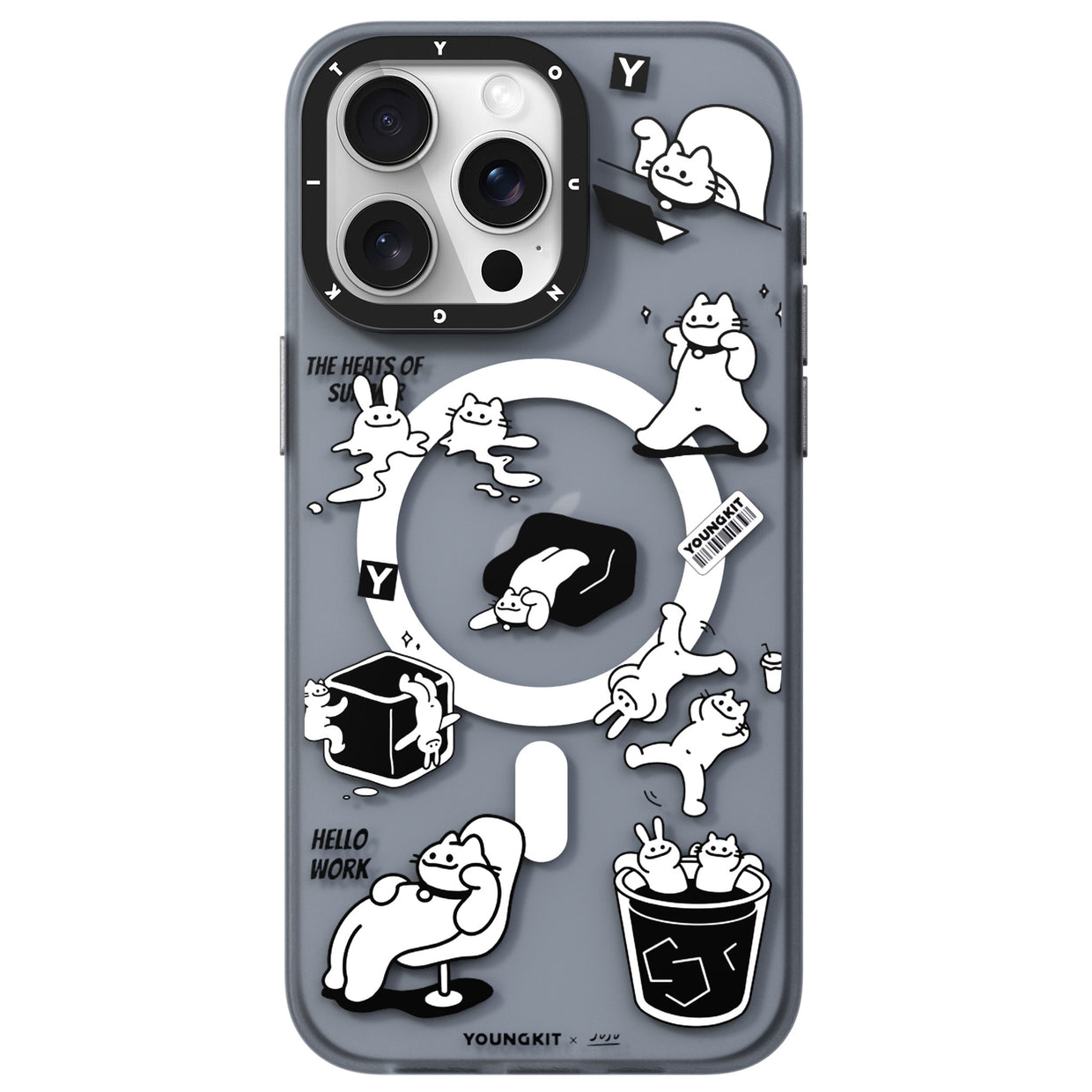 YOUNGKIT: Co-Lab |Artists Joint iPhone 15 Pro Max Phone Case – Youngkit