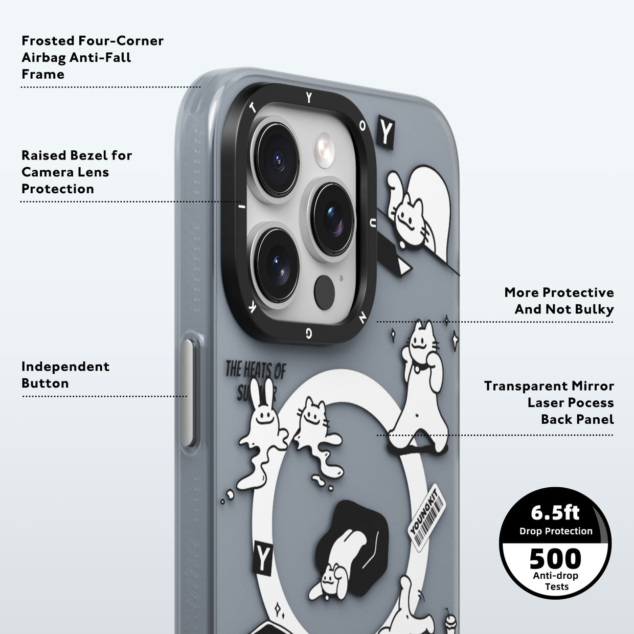 YOUNGKIT: Co-Lab |Artists Joint iPhone 15 Pro Max Phone Case – Youngkit